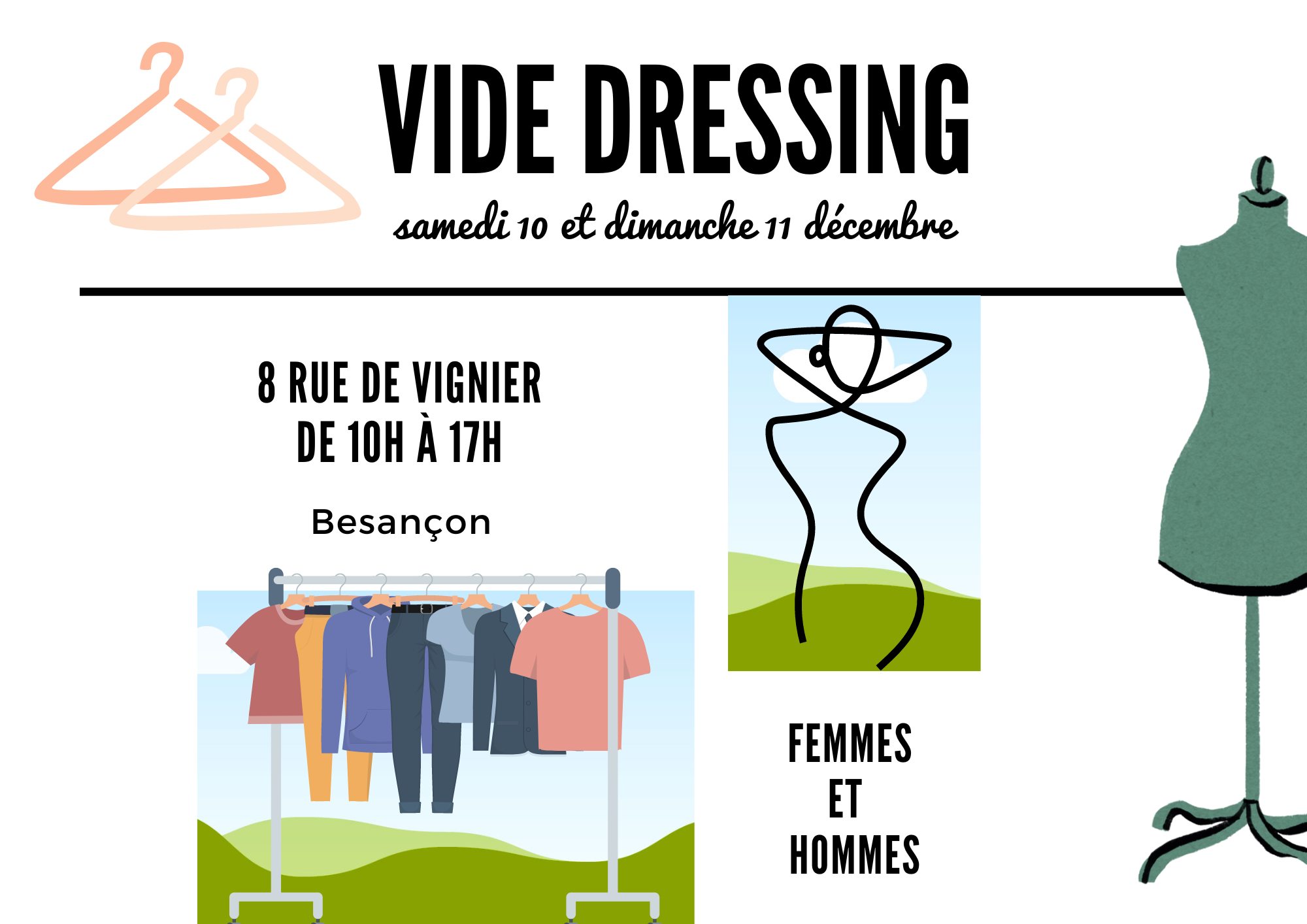 affiche vide dressing - AICB